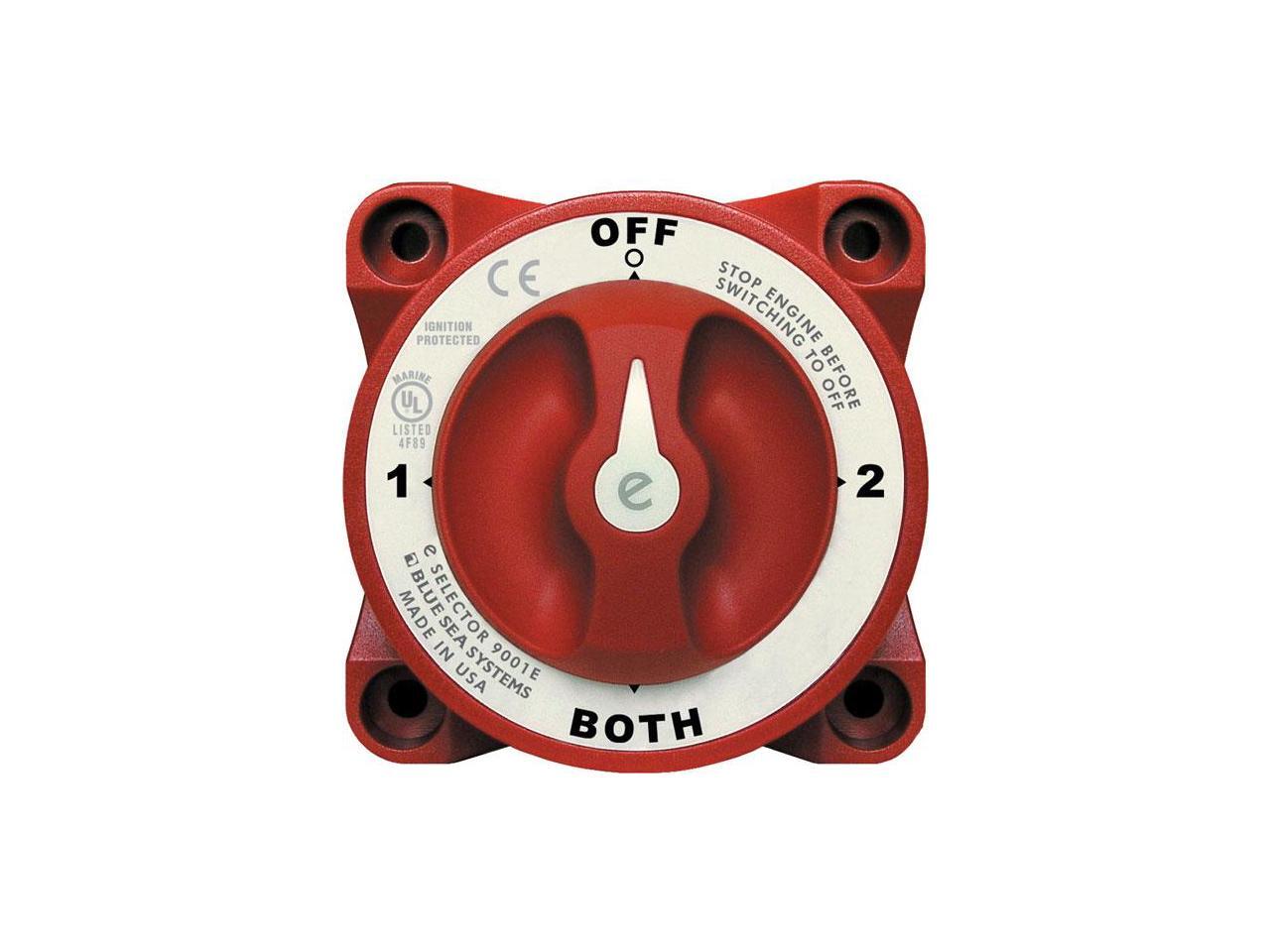 Blue Sea 9001e e-Series Battery Switch Selector - Newegg.com
