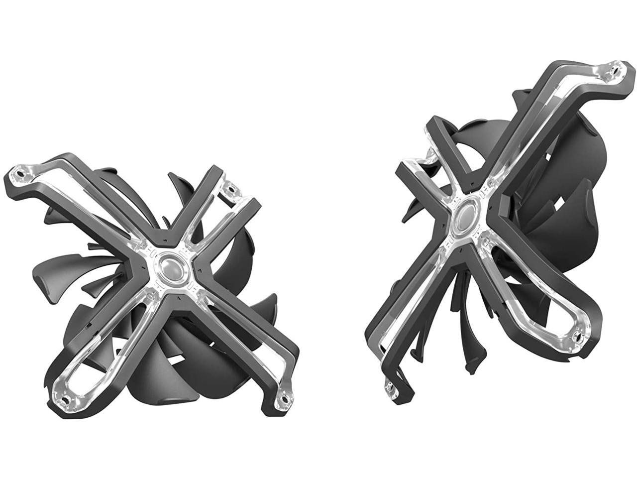 Zalman SF140, High Performance Computer/PC Addressable RGB Cooling Fan ...