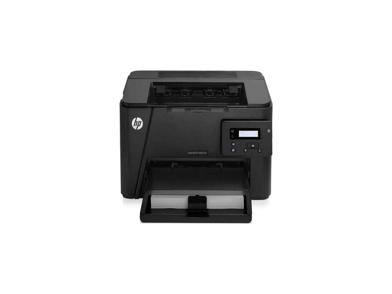 Refurbished: HP LaserJet Pro M201dw Laser Printer - Monochrome - 1200 x ...