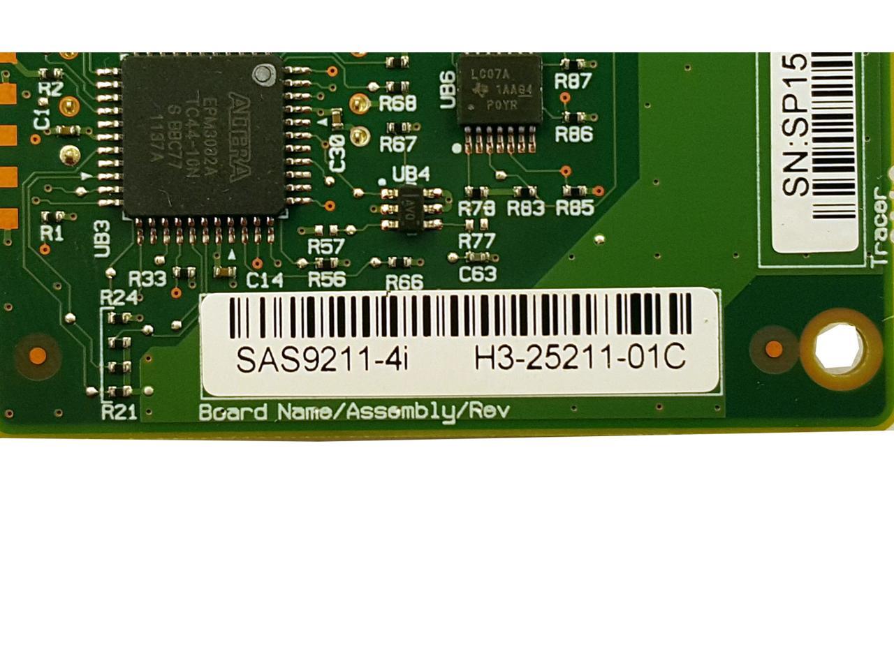 Refurbished: LSI 9211-4i RAID Controller 4 port 6Gb SAS / SATA PCI-E ...