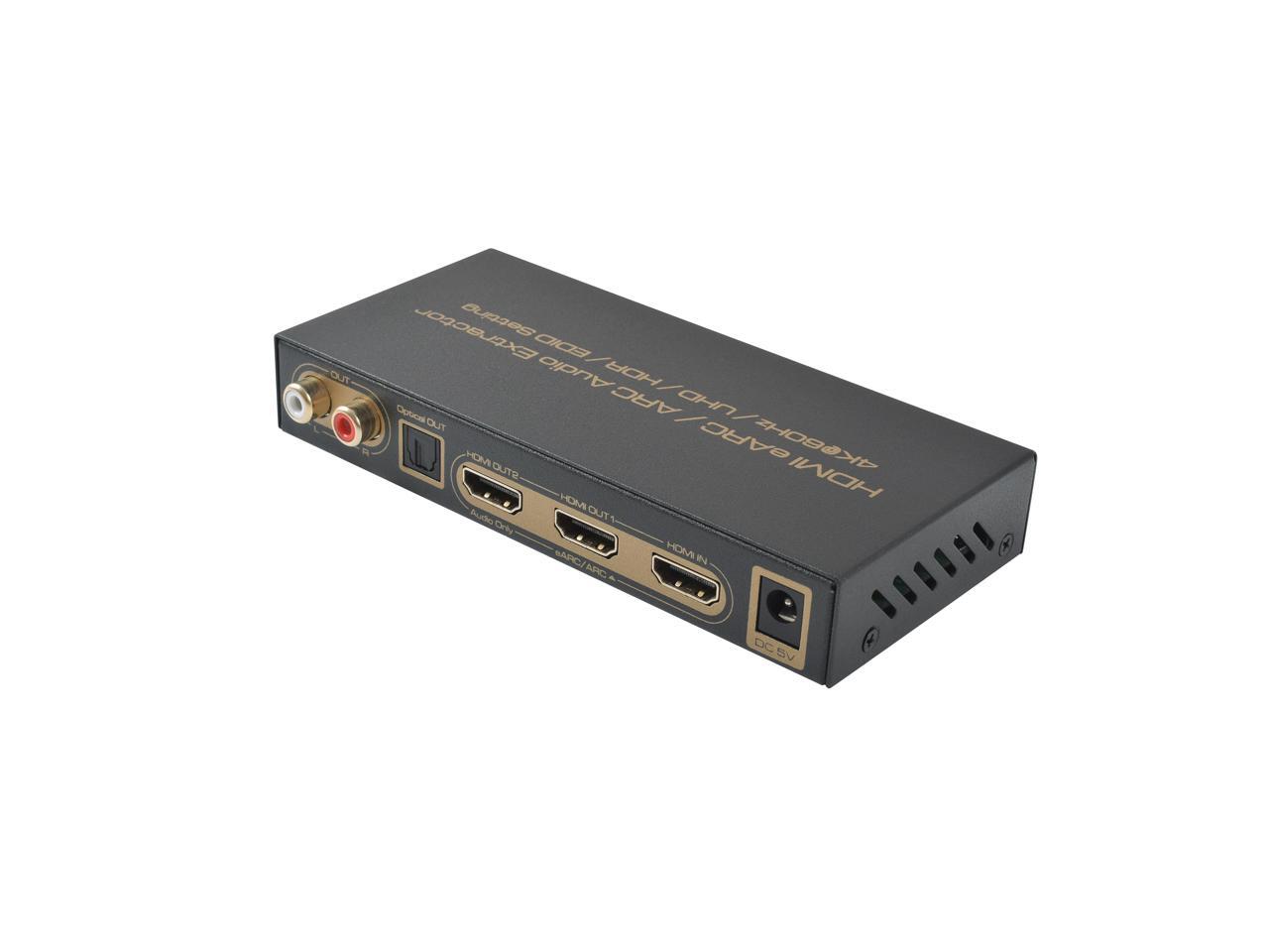 HDMI eARC/ARC Audio Extractor 4K@60Hz/UHD/ HDR/EDID Setting - Newegg.com