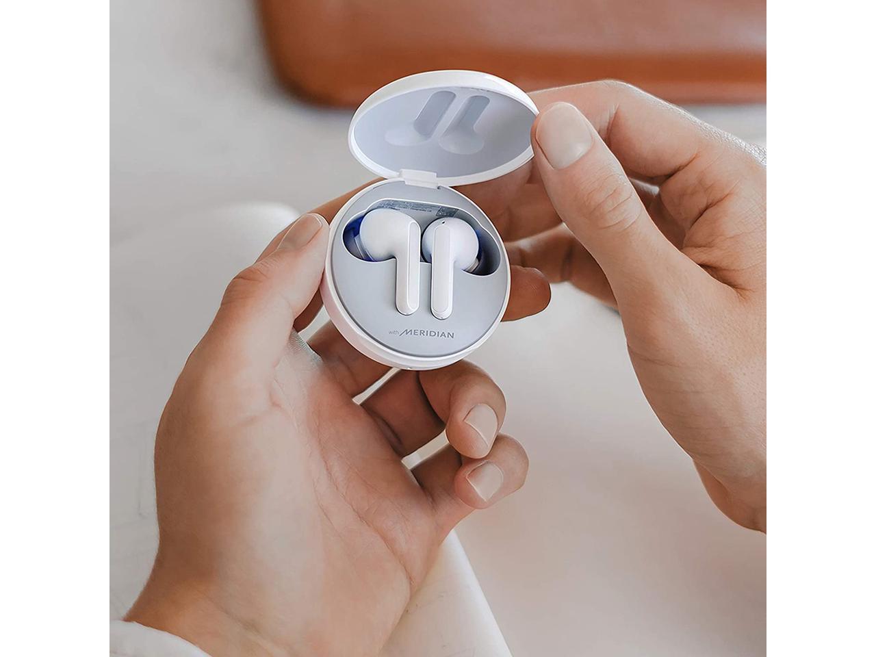 LG Tone Free Wireless Charge FN5W Wireless Earbuds w/ Meridian Audio ...