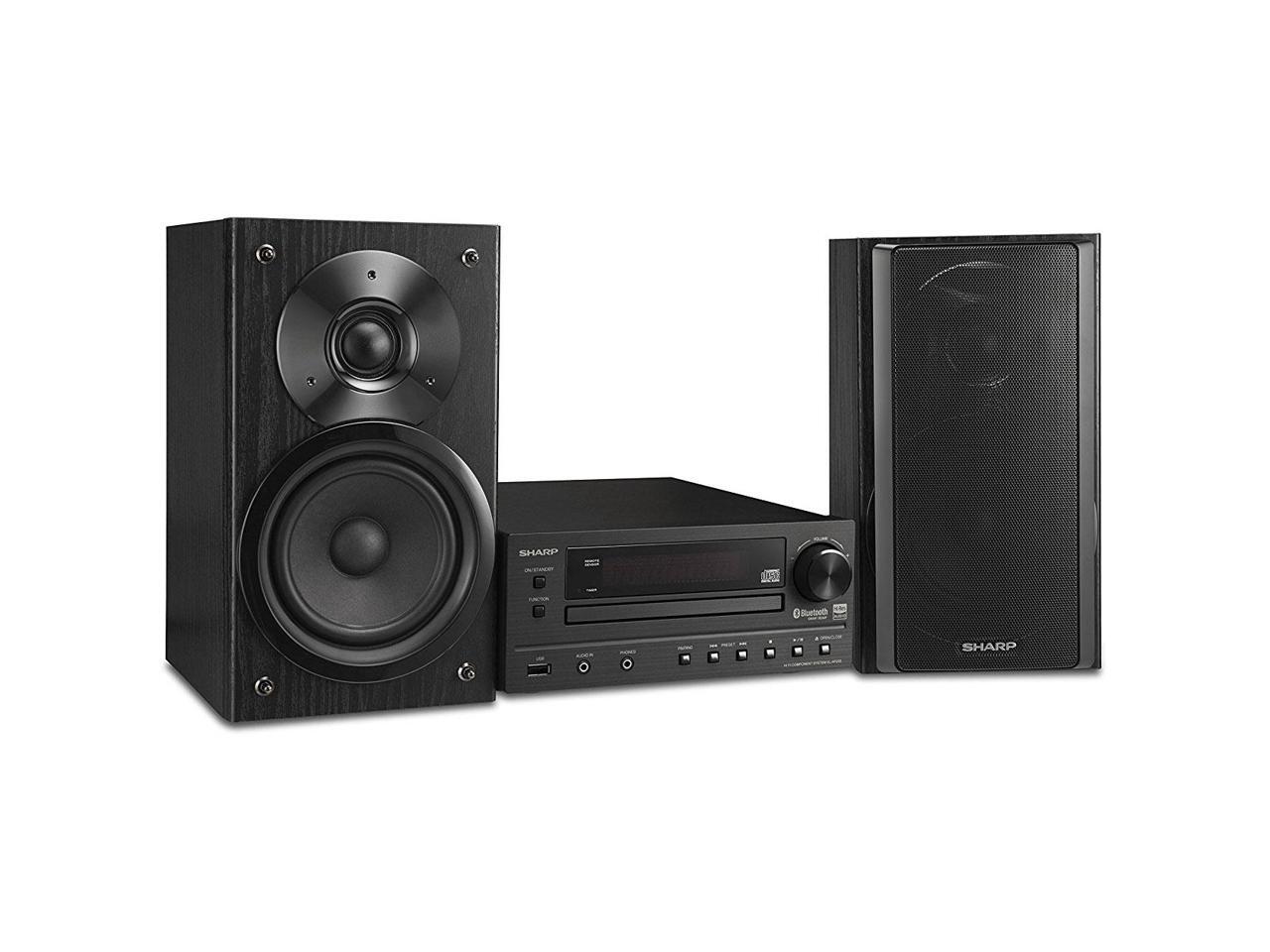 Sharp XL-HF203B - Hi-Fi Component Speaker System with Hi Resolution ...