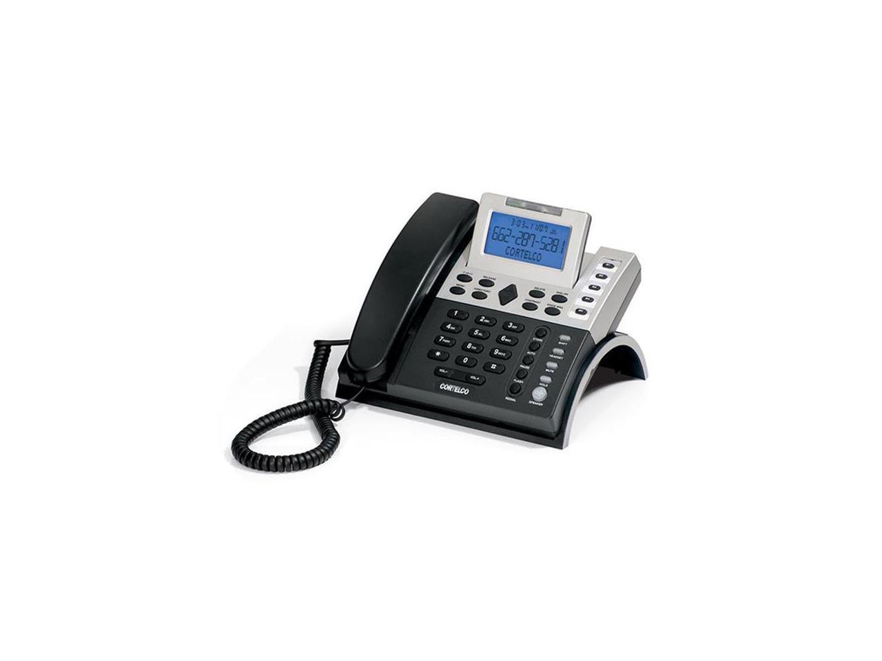 Cortelco 121100-TP2-27S Single-Line Line Powered Caller ID Telephone ...
