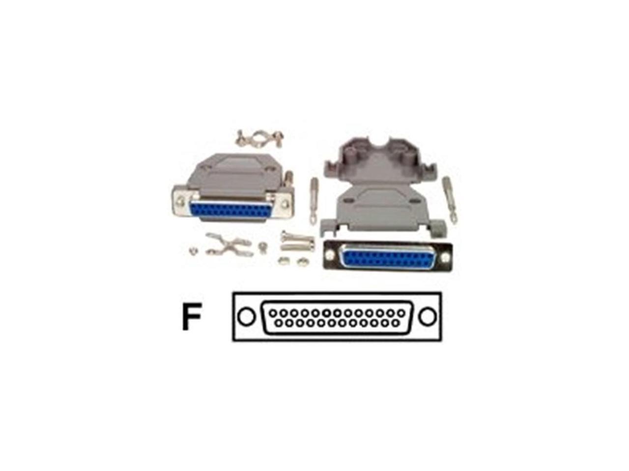 StarTech.com C25PSF Assembled DB25 Female Solder D-SUB Connector with ...