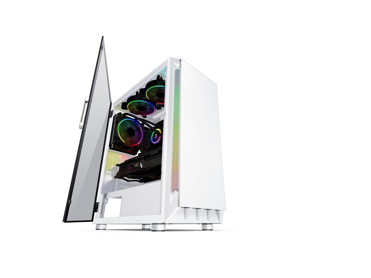 Segotep GANK 5 ATX Micro-ATX, MINI-ITX Mid Case USB3.0 Port, 1.0mm SPCC ...