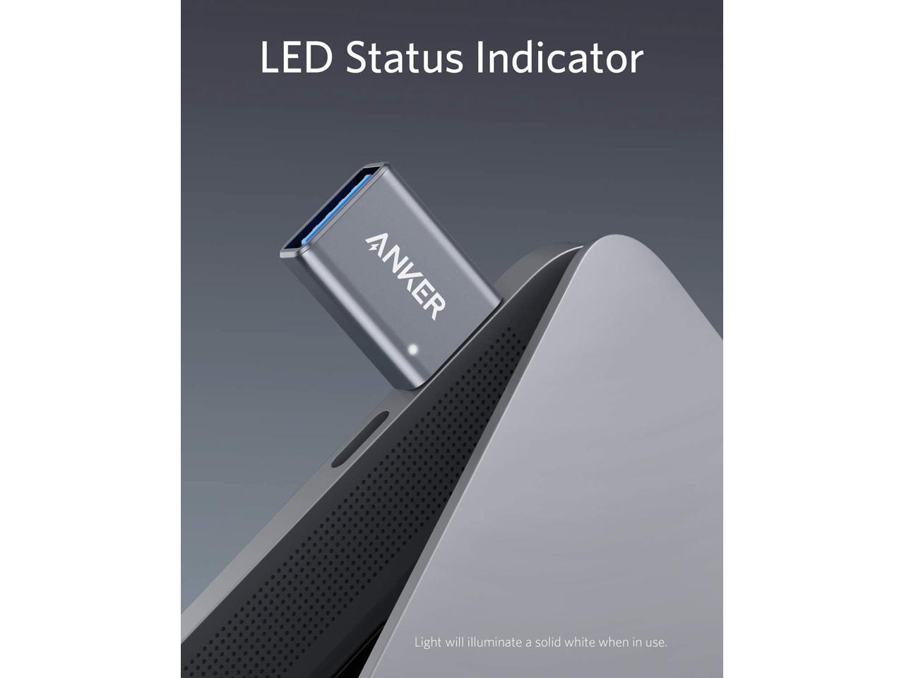 USB C Adapter (2 Pack), Anker USB C to USB Adapter High-Speed Data ...