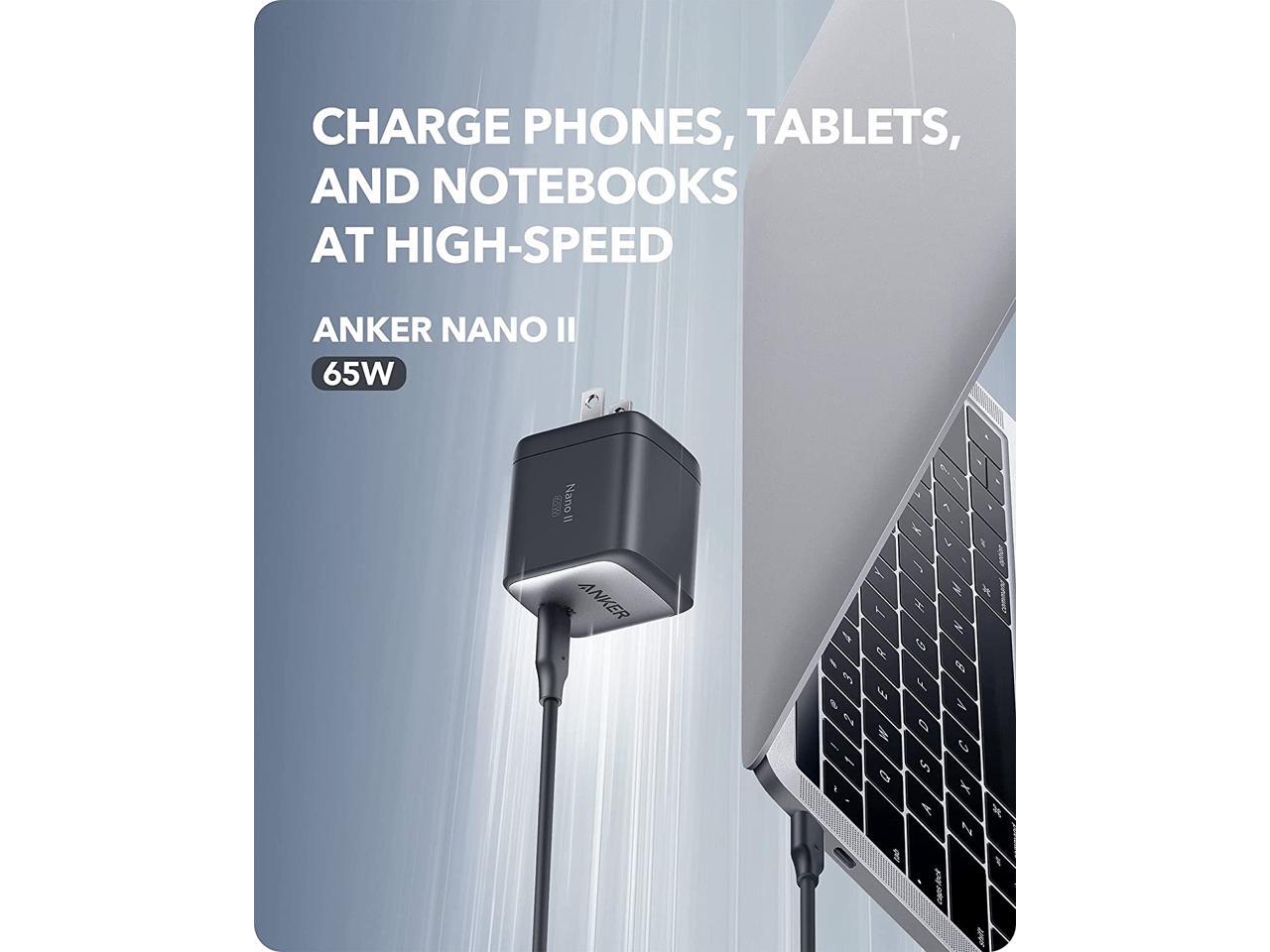 USB C Charger, Anker Nano II 65W GaN II PPS Fast Charger Adapter ...