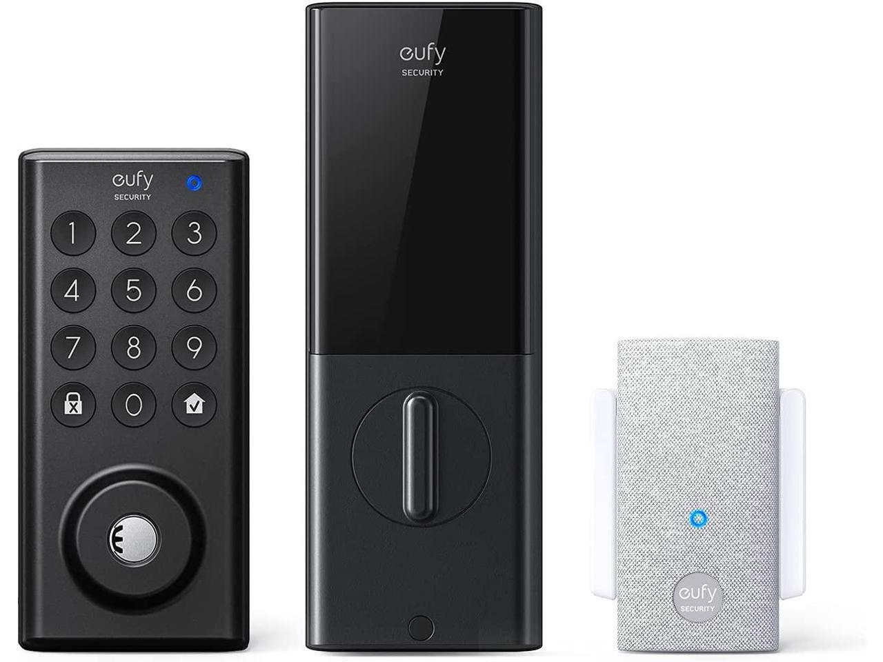 Refurbished: eufy Security Smart Lock with Wi-Fi Bridge, Keyless Entry ...