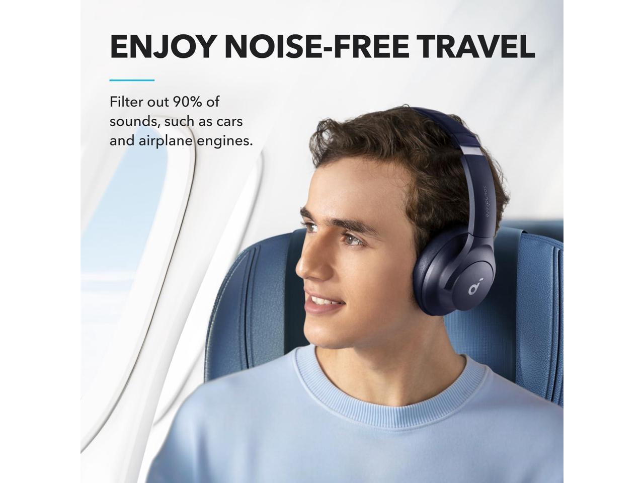 soundcore by Anker Q20i Hybrid Active Noise Cancelling Headphones ...