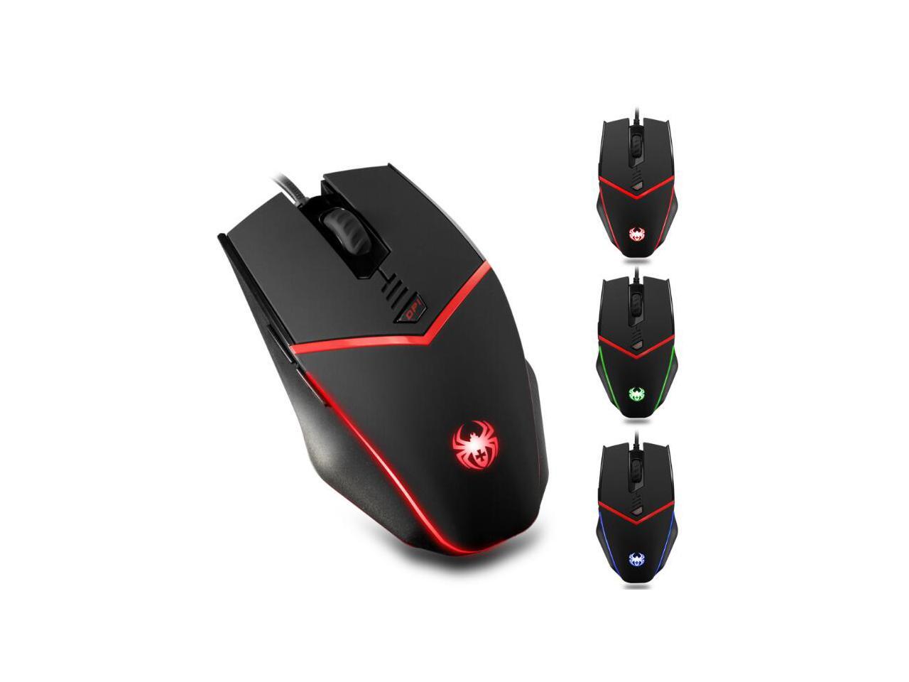 Zelotes [Wired Gaming Mouse ][6 Buttons Programmable ][ Breathing Light ...