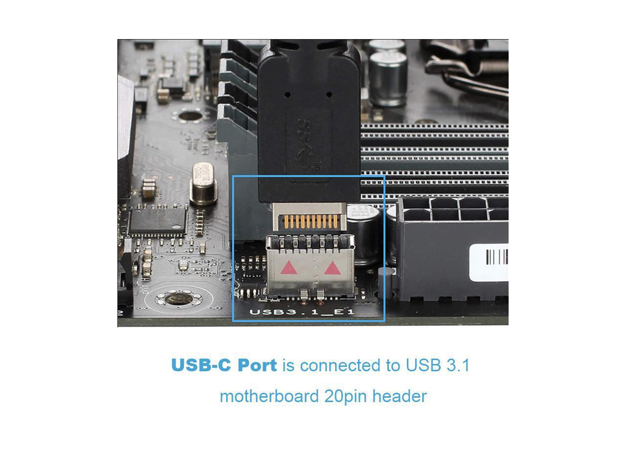 5.25 Inch Front Panel 5 Ports USB Hub w/ HD Audio Output Port ...