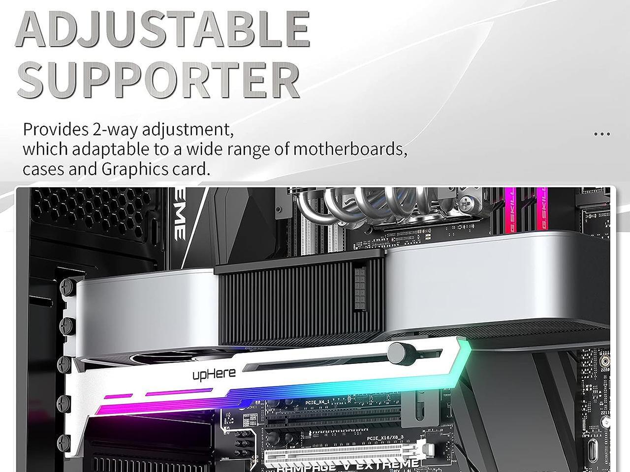 Graphics Card Anti-Sag Holder Bracket ,5V 3Pin Addressable GPU Video ...