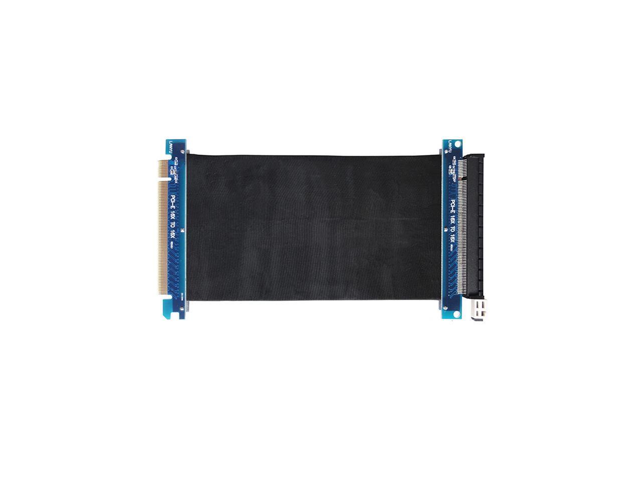 Enlabs PCIE3RISER15CM PCIE 3.0 x16 Shielded PCI Express Extender Riser ...