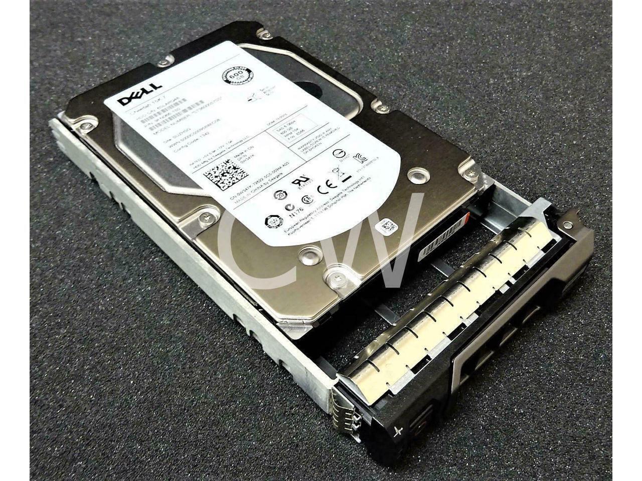 Dell 0W347K W347K 600GB 15K 6Gbps 3.5" SAS HARD DRIVE ST3600057SS ...