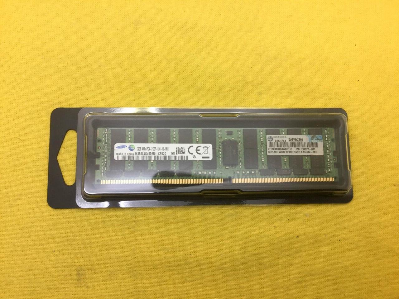 Refurbished: (NOT FOR HOME PC!) 752372-081 HP 32GB 4DRx4 PC4-2133P-L ...