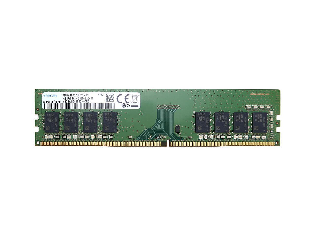 M378A1K43CB2-CRC_UA Samsung 8GB 1RX8 DDR4 Dimm PC4-19200 2400MHZ 288 ...