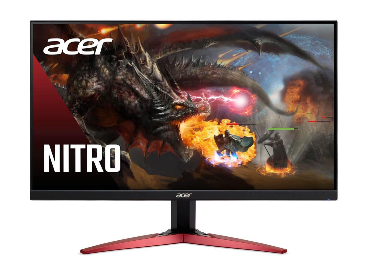 Acer Nitro KG241Y Sbiip 23.8 Full HD (1920 x 1080) VA Gaming Monitor ...