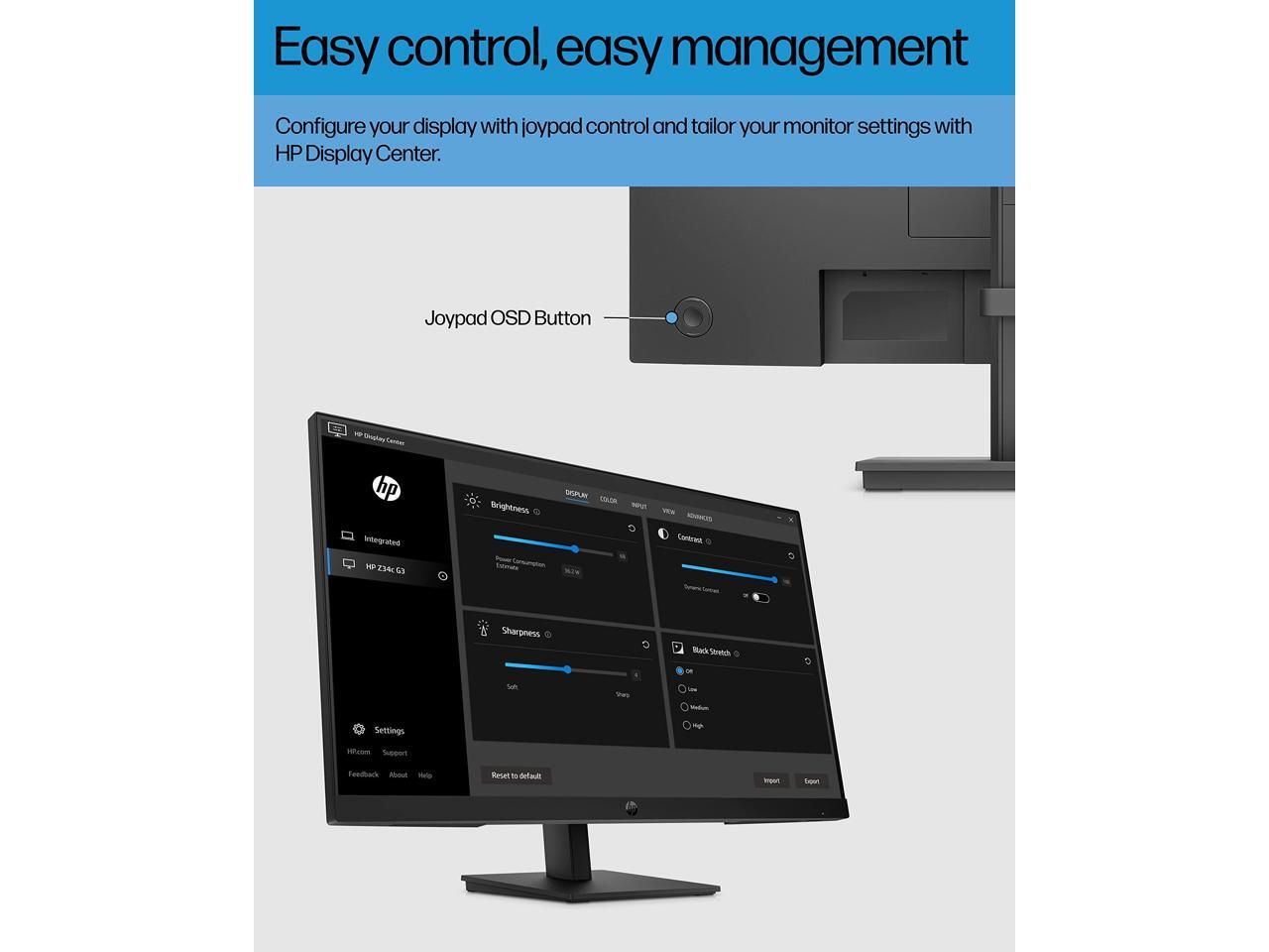HP 27h 27" Full HD IPS 75Hz Desktop Monitor Black 737K9AA - Newegg.com