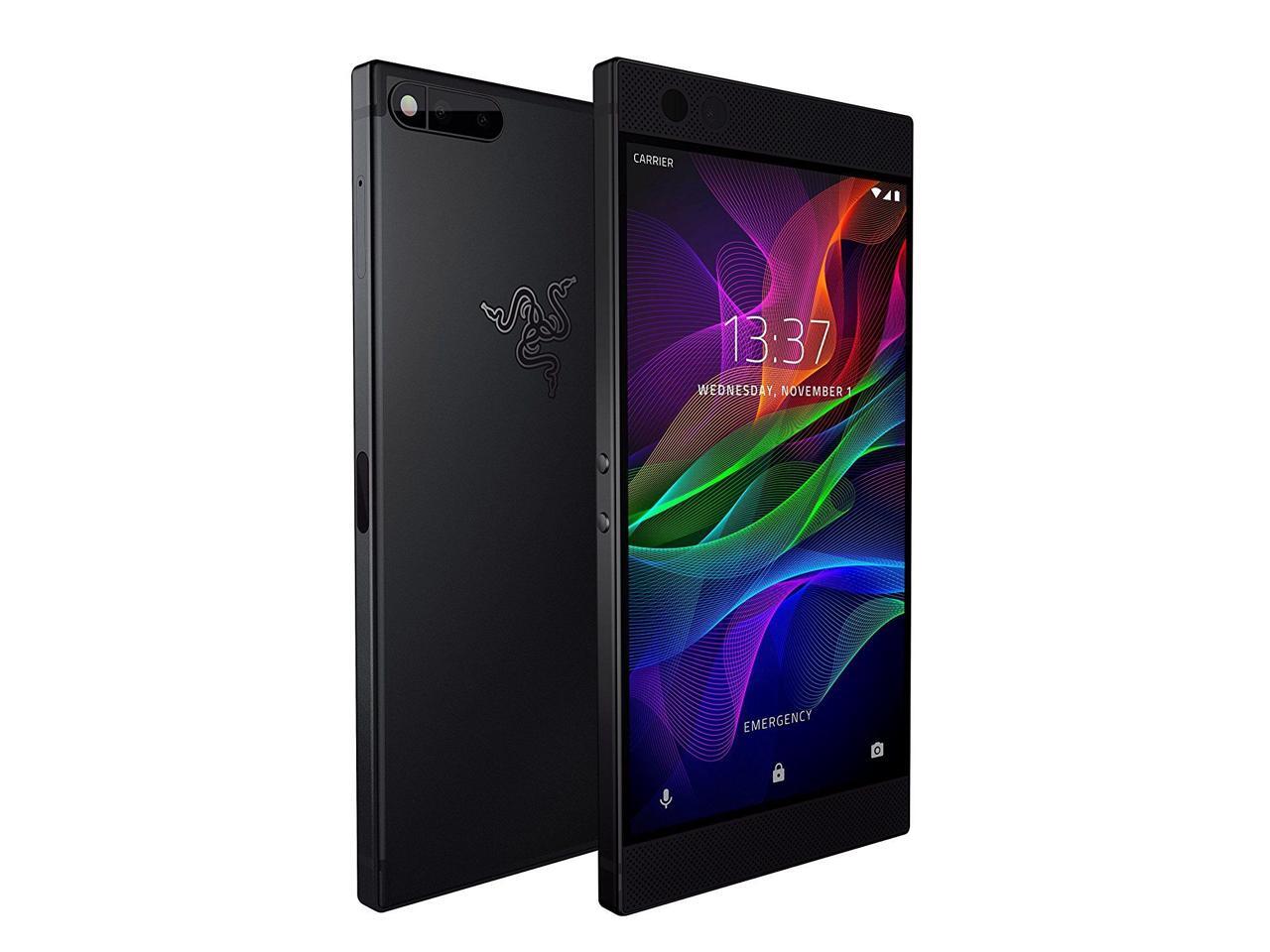Razer Phone - Unlocked, 120 Hz Ultra Motion Display, Dual Camera, Dual ...