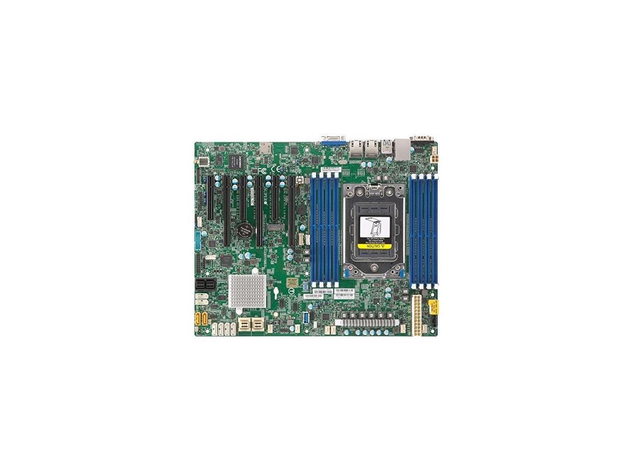 SuperMicro MBD-H11SSL-NC-B ATX Server Motherboard EPYC 7000-series ...
