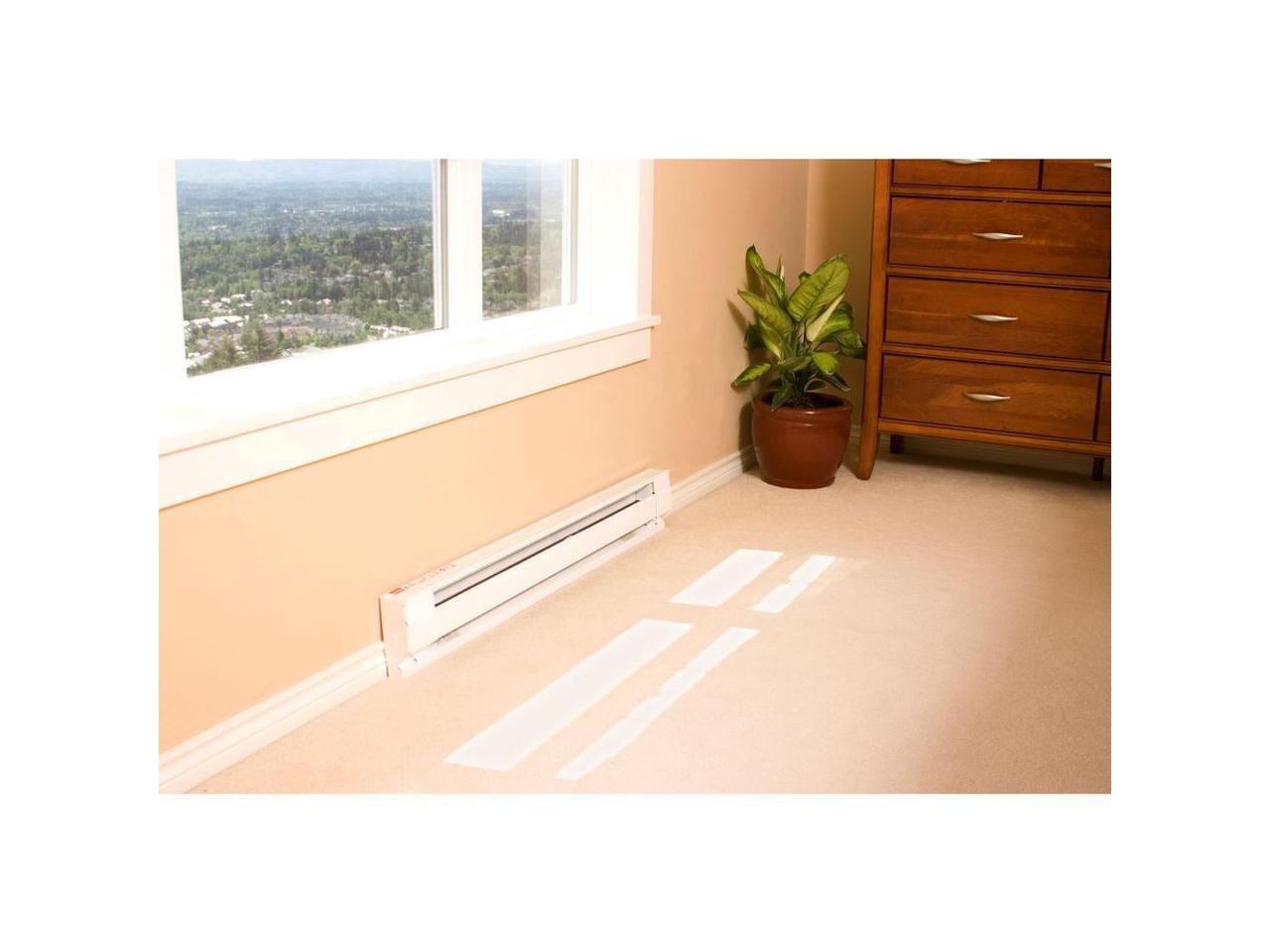 Cadet 48 In. 1000-Watt 240-Volt Electric Baseboard Heater, White 09954 ...