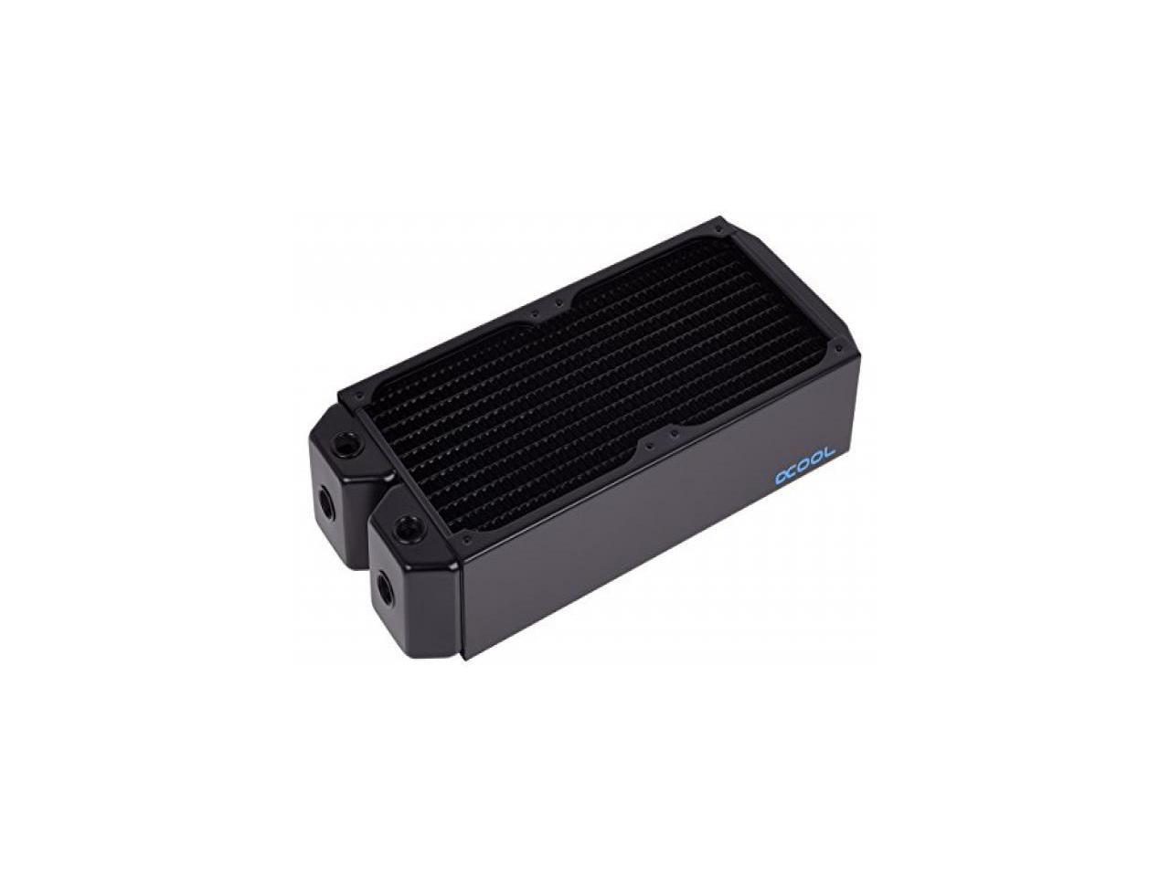Alphacool NexXxos UT60 Full Copper Radiator 240, 120mm x 2, Dual Fan ...