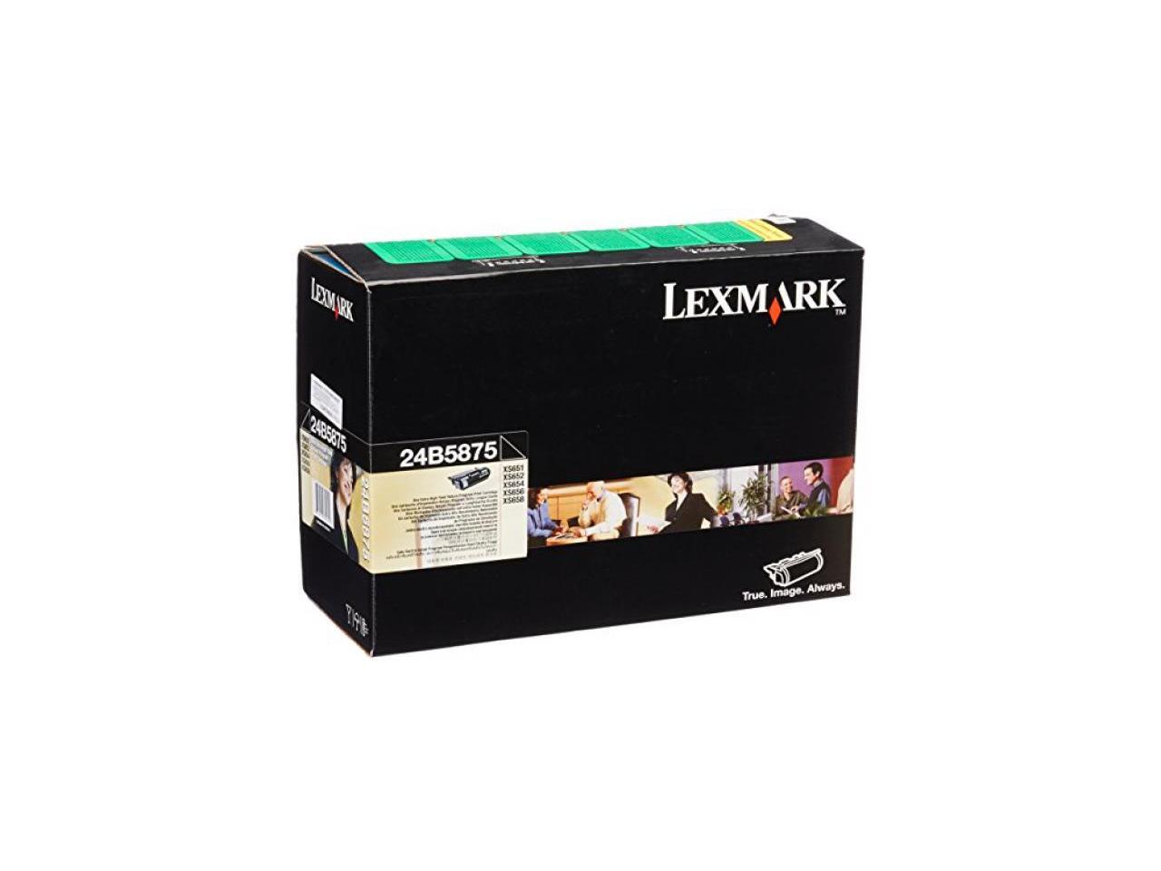 Black High Yield Toner Cartridge for Lexmark 24B5875 XS651de MFP ...