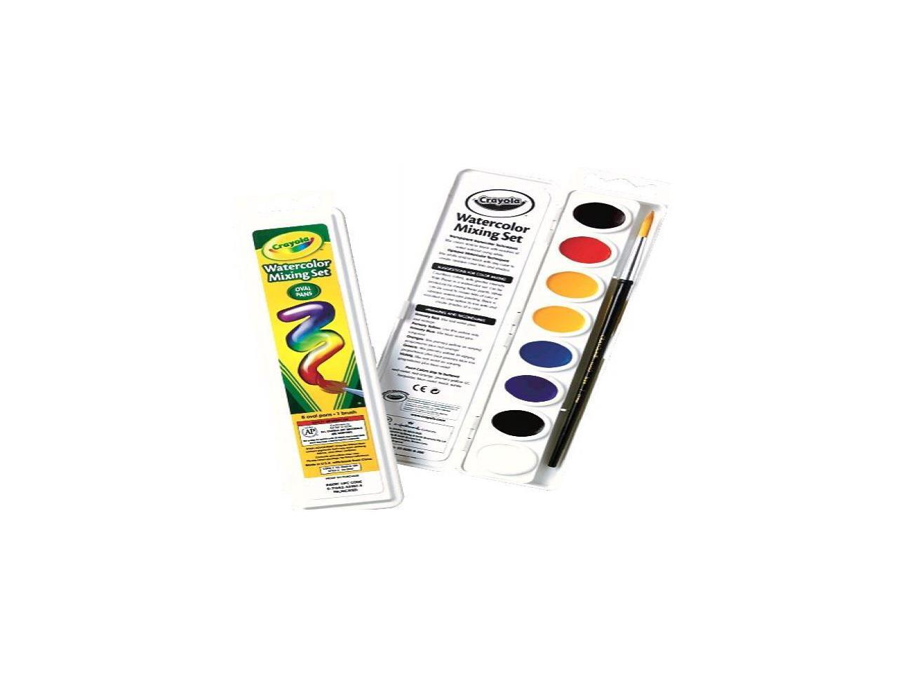 Crayola Llc Formerly Binney & Smith BIN530081 Watercolor Mixing Set 8 ...