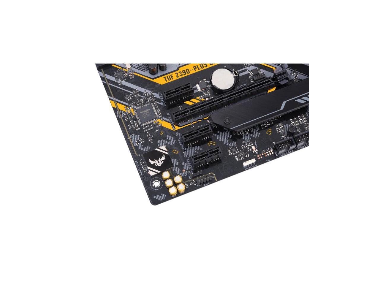 ASUS TUF Z390-PLUS GAMING LGA 1151 (300 Series) ATX Intel Motherboard ...