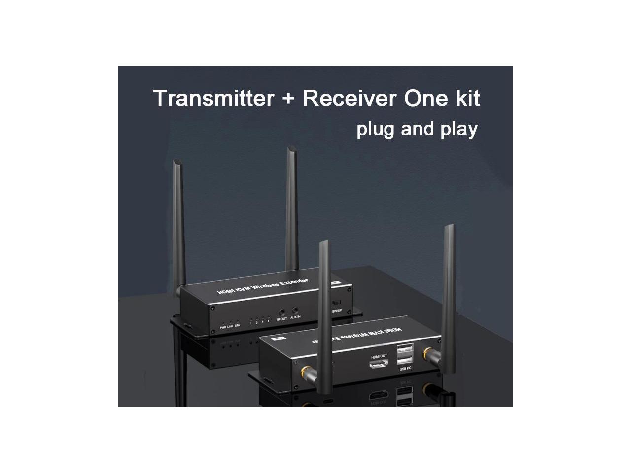 4K HDMI Wireless Transmitter & Receiver, TX & RX Kits, 5.8G HDMI ...