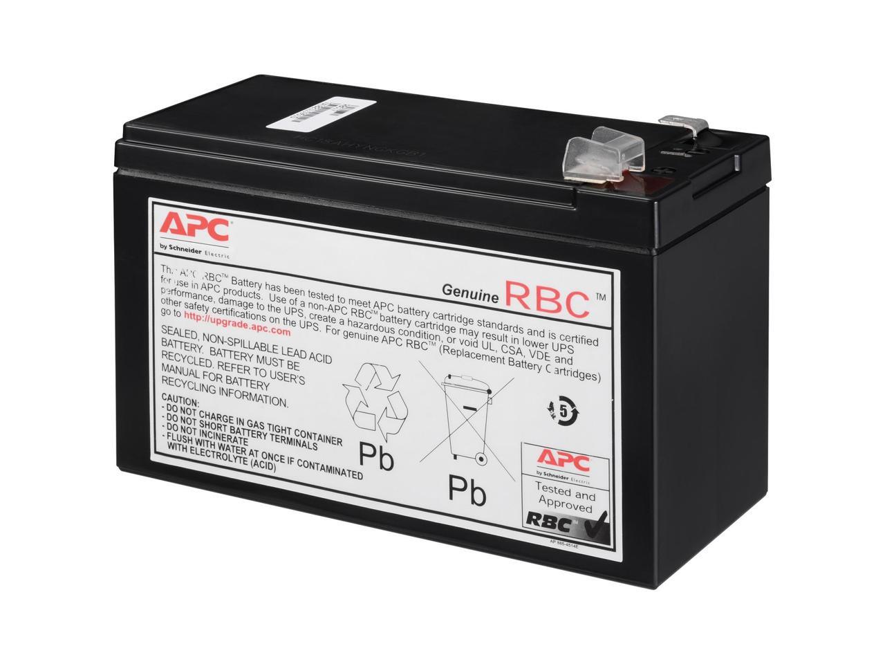 Apc By Schneider Electric Replacement Battery Cartridge #154 - Newegg.com