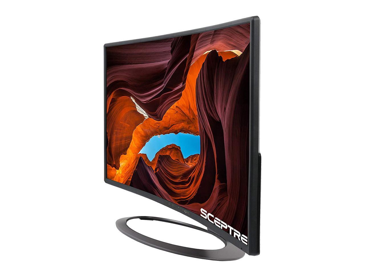 High Performance FHD 27" LED Monitor, Sceptre 27" Curved 75Hz LED ...