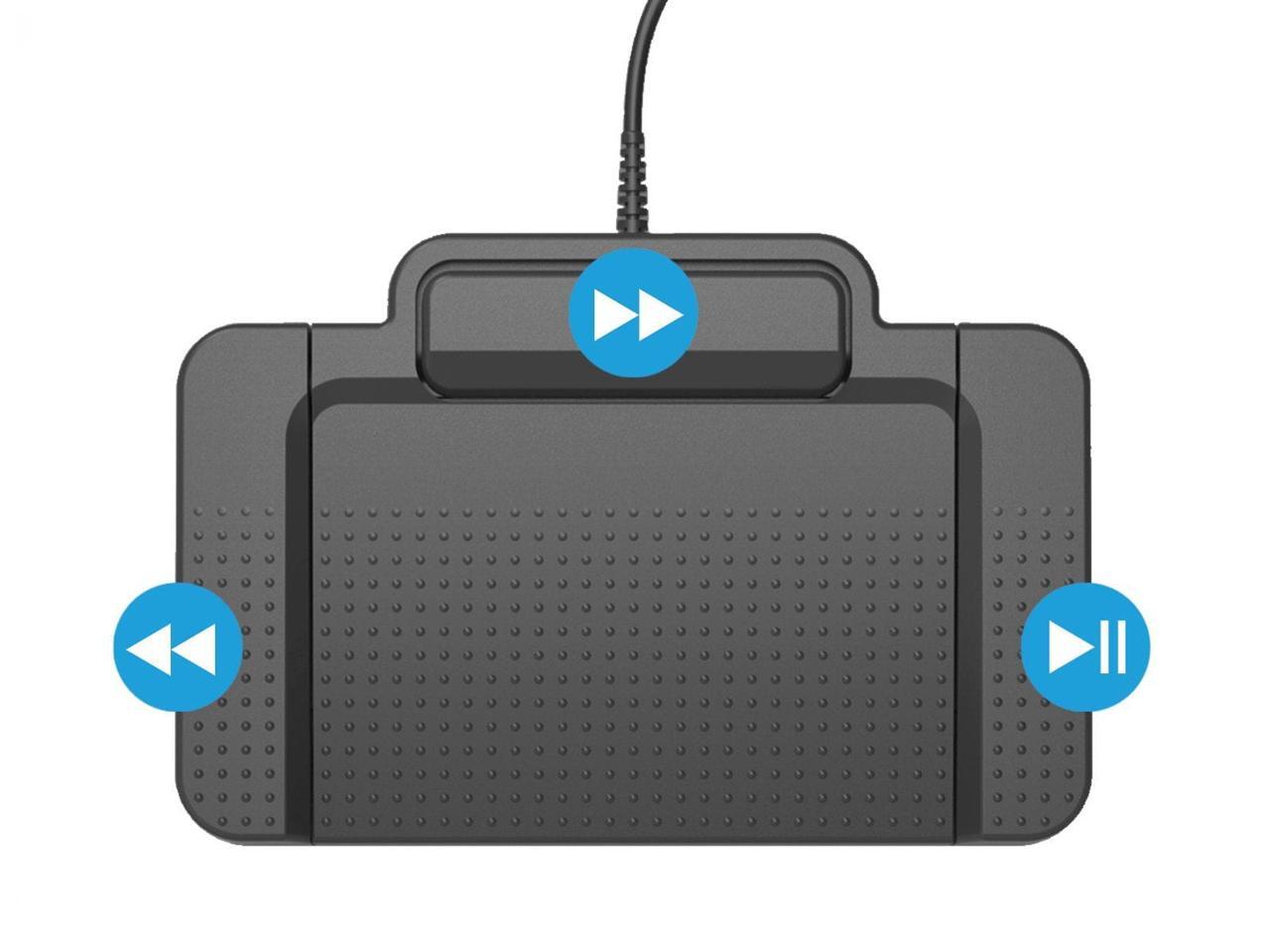 Philips 3-Pedal USB Foot Control ACC2310 - Newegg.com