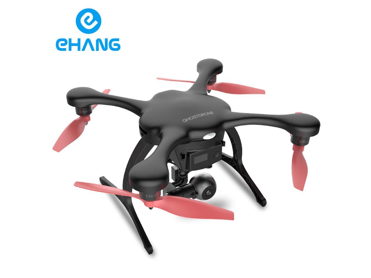 Ehang Ghostdrone 2.0 VR Drone (Apple iOS Compatible), Black/Orange ...