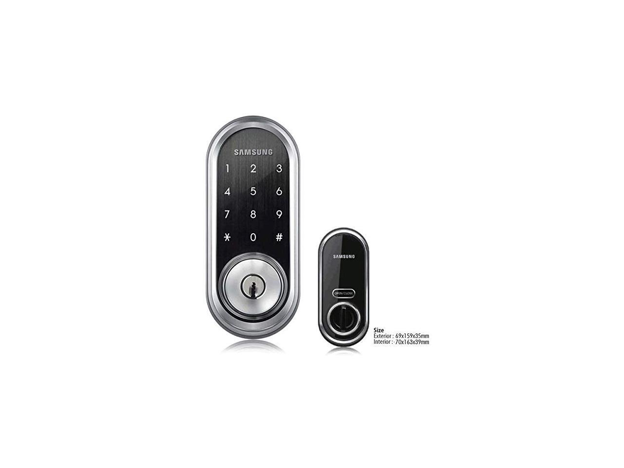 Samsung SHP-DS510MK Digital Door Lock DEADBOLT SHP-DS510 English ...