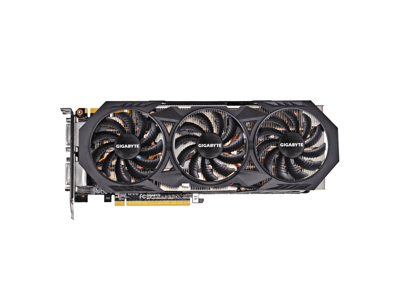 Refurbished: Gigabyte GeForce GTX 970 4GB Windforce OC DDR5 GV ...