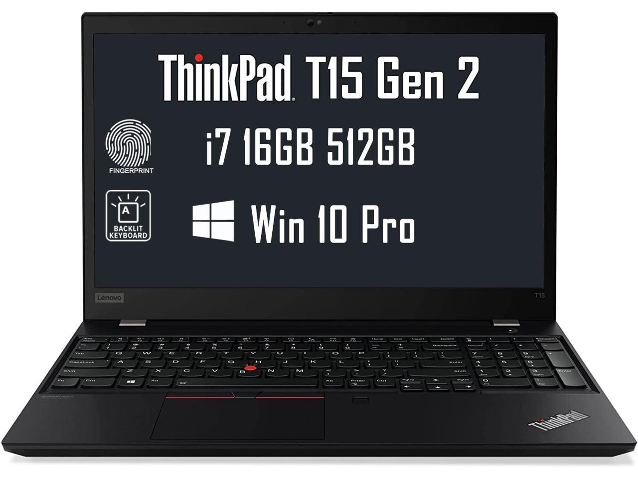 Lenovo Thinkpad T15 Gen2 Business Laptop15.6" FHD (Intel 4-Core i7 ...