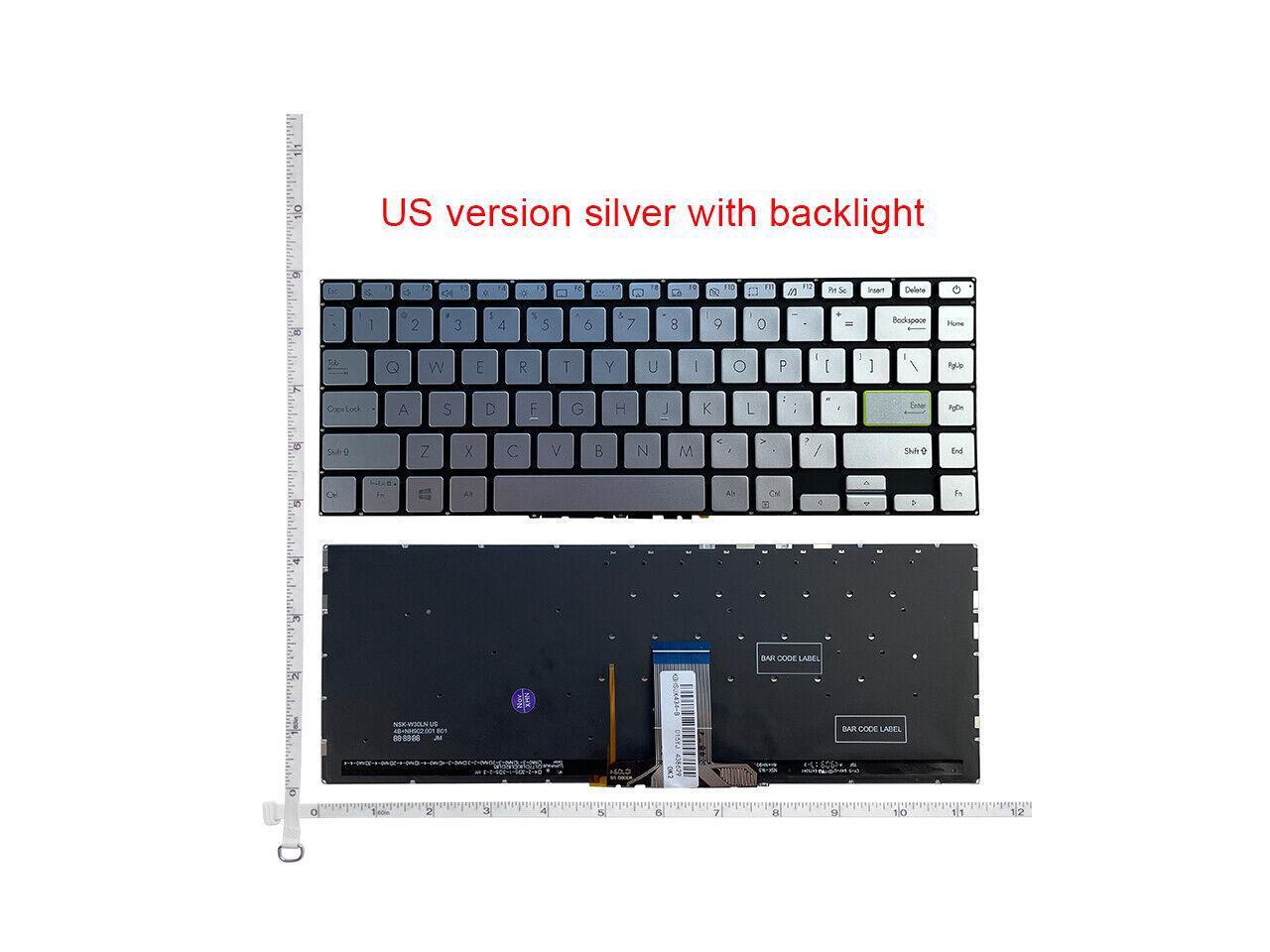 replacement keyboard for Asus VivoBook S14 X421F X421FA X421IA S433E ...