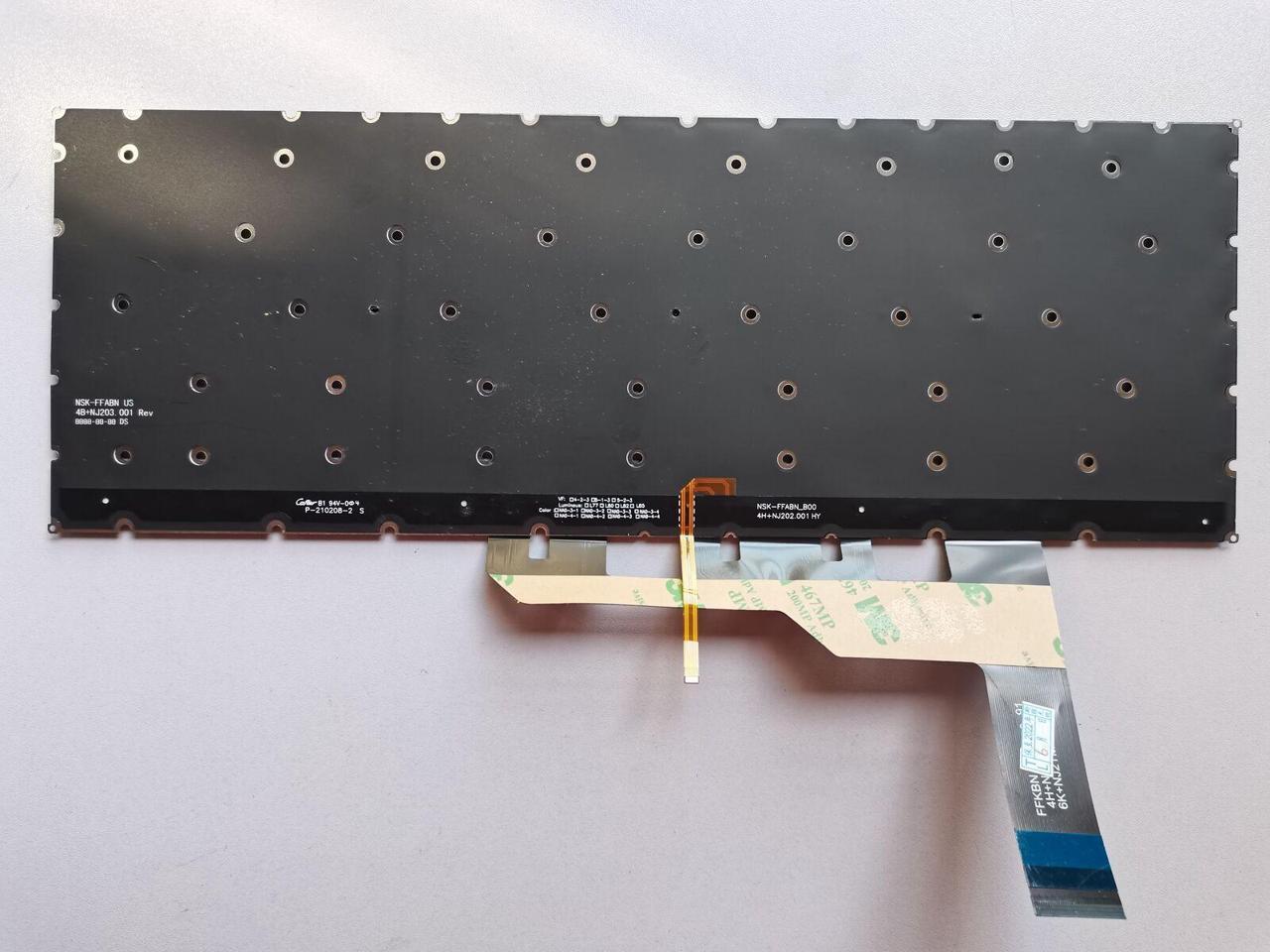 replacement keyboard for MSI MoDErn 15 A10M A10RAS A10RBS MS-1551 US Black With Backlit - Newegg.com