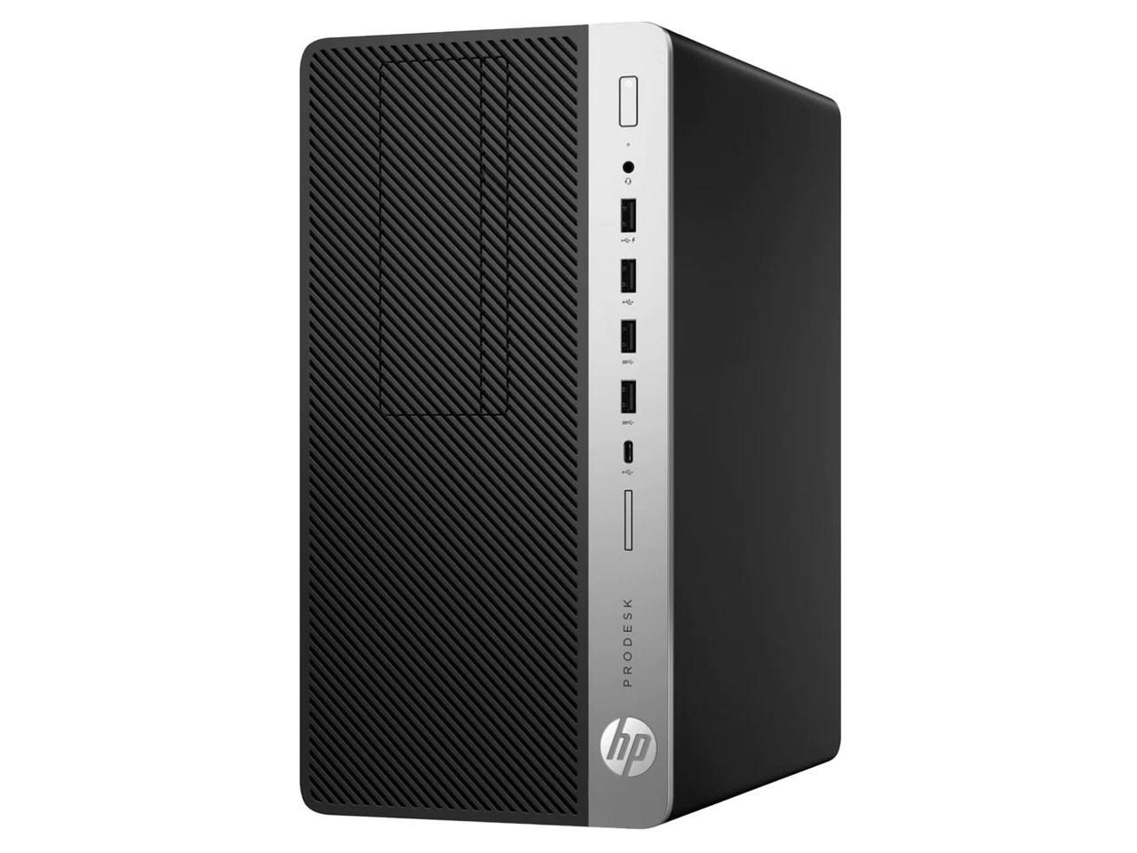 Refurbished: HP ProDesk 600G4 Desktop Computer | Hexa Core Intel i5 (3. ...