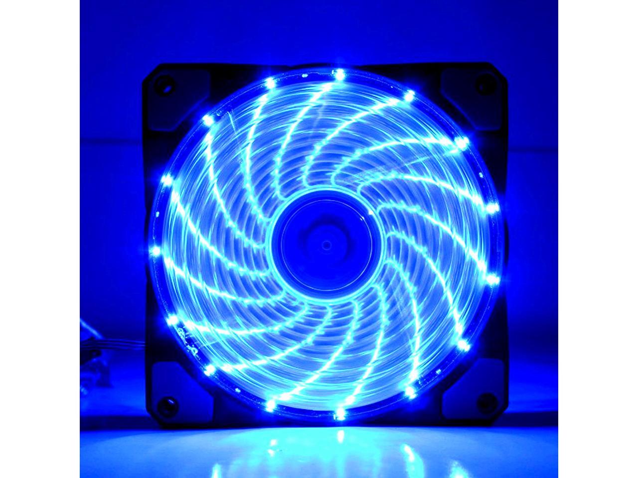120mm 32 LED Case Fan Cooling PC Computer Case , Long Life Bearing with ...