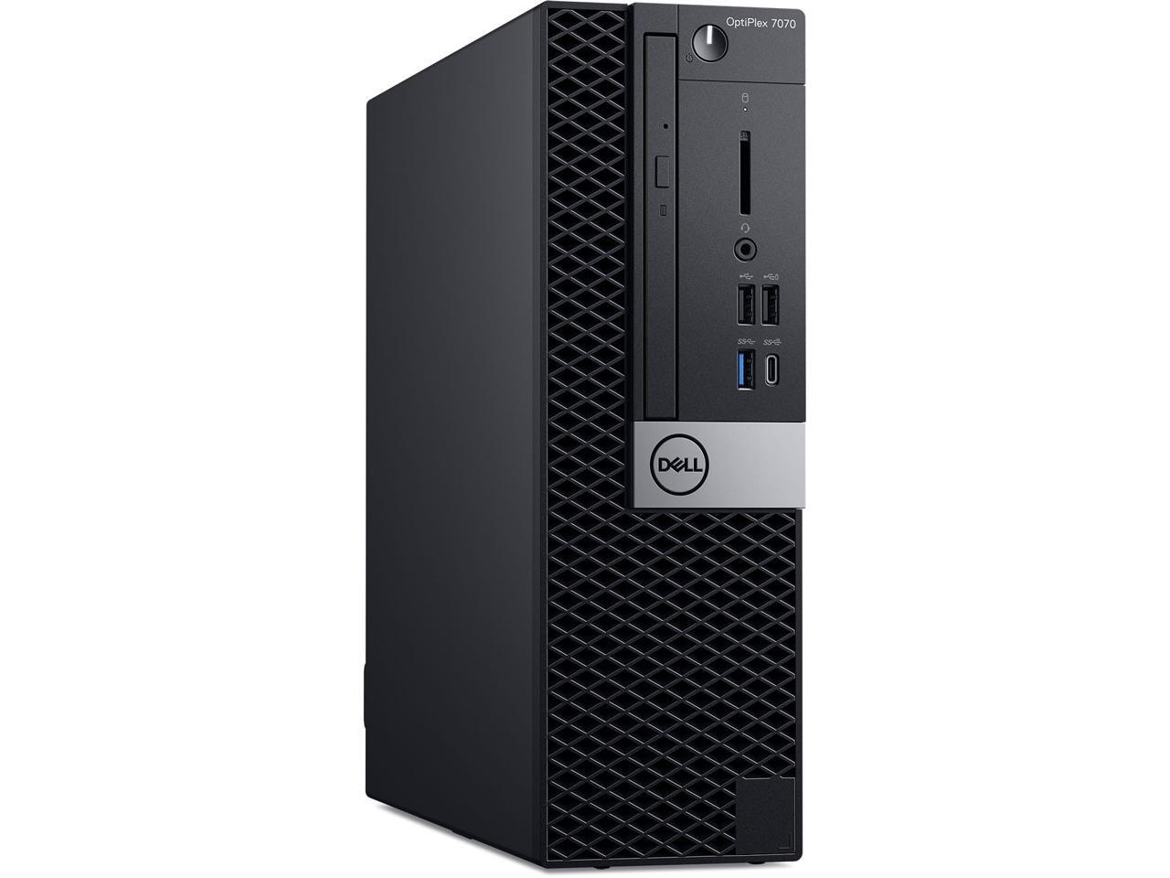 Refurbished: Dell Optiplex 7070 Small Form Factor (SFF) Desktop, Intel ...