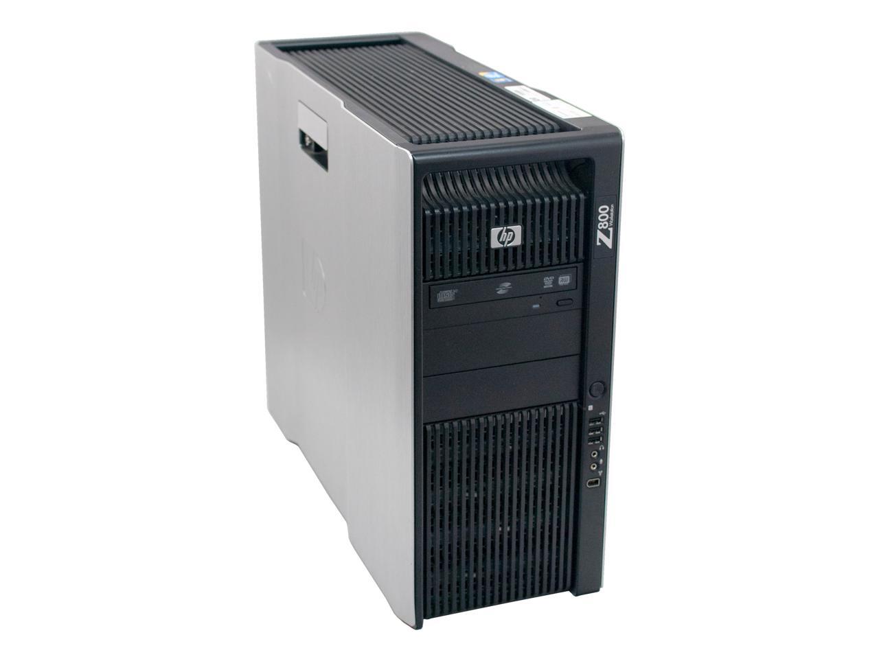 Refurbished: HP Z800 Workstation PC, Intel Xeon E5520 2.26GHz, 8GB DDR3 RAM, 256GB SSD, Win-10 ...