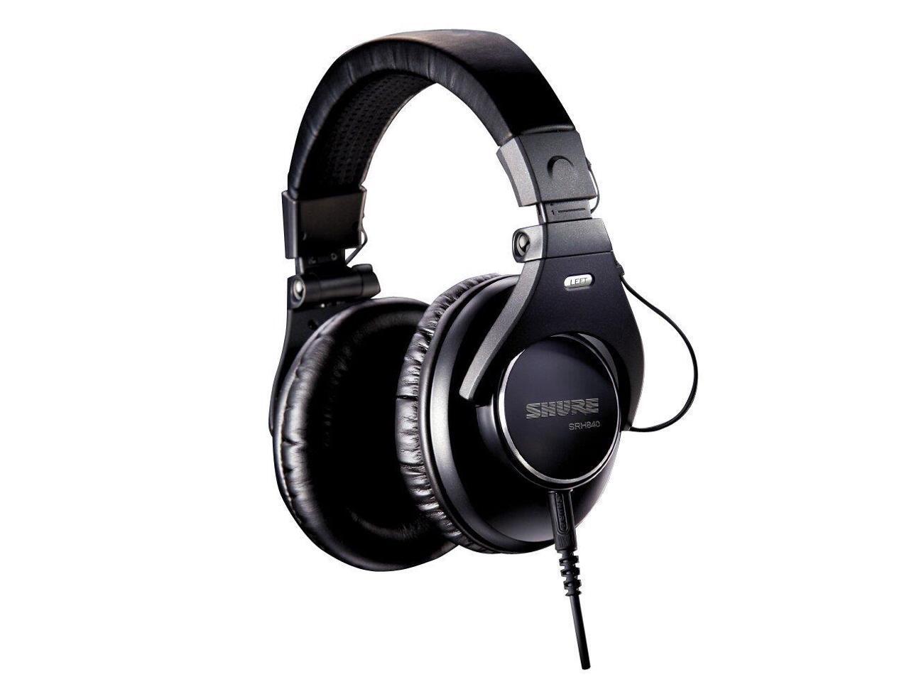 Shure SRH 840 SRH840 Professional Monitoring Headphones - Newegg.com
