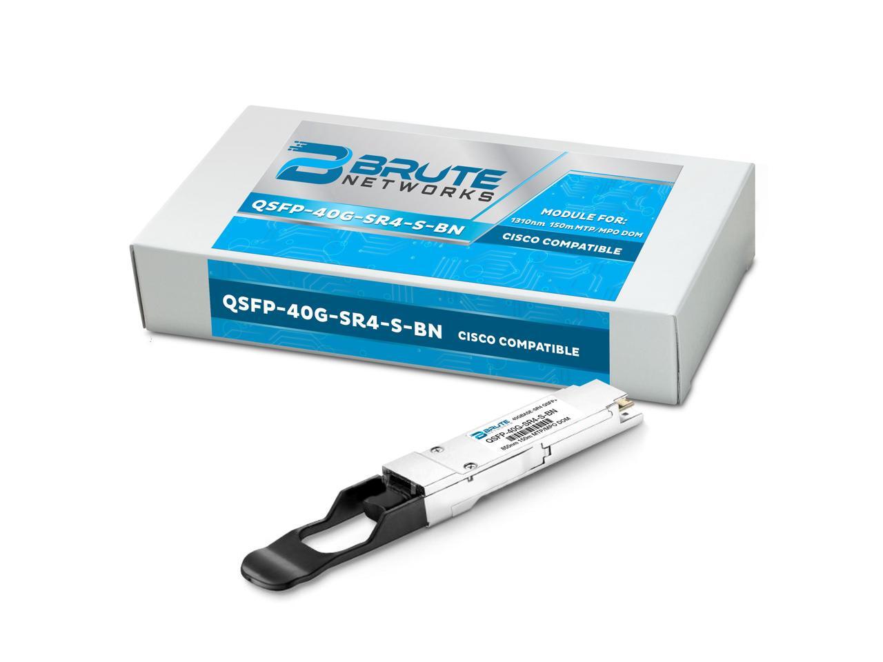 Cisco QSFP-40G-SR4-S - 40GBASE-SR4 150m MMF 850nm QSFP+ (100% ...