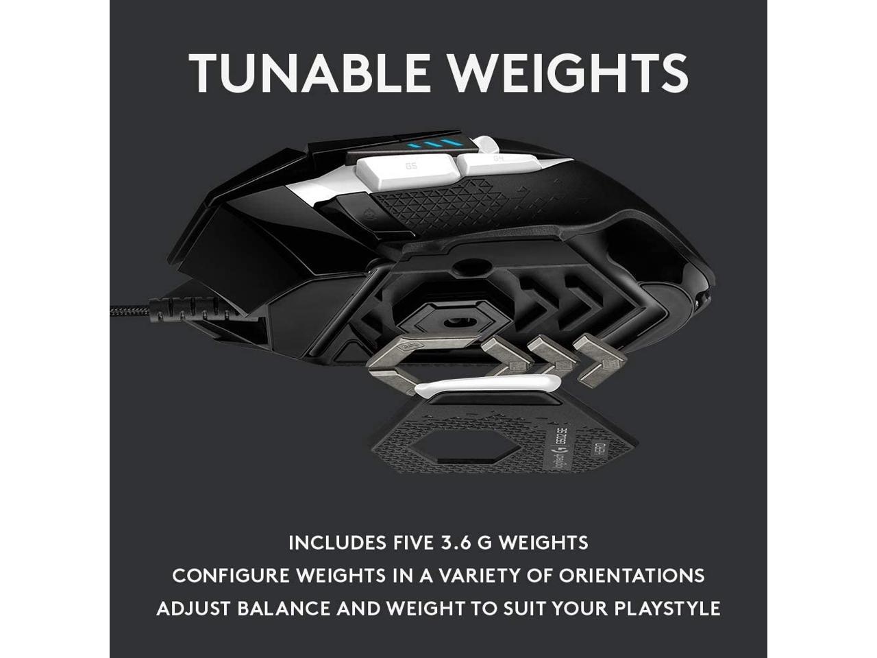 Logitech G502 SE Hero 910-005728 Wired Gaming Mouse - Black - Newegg.ca