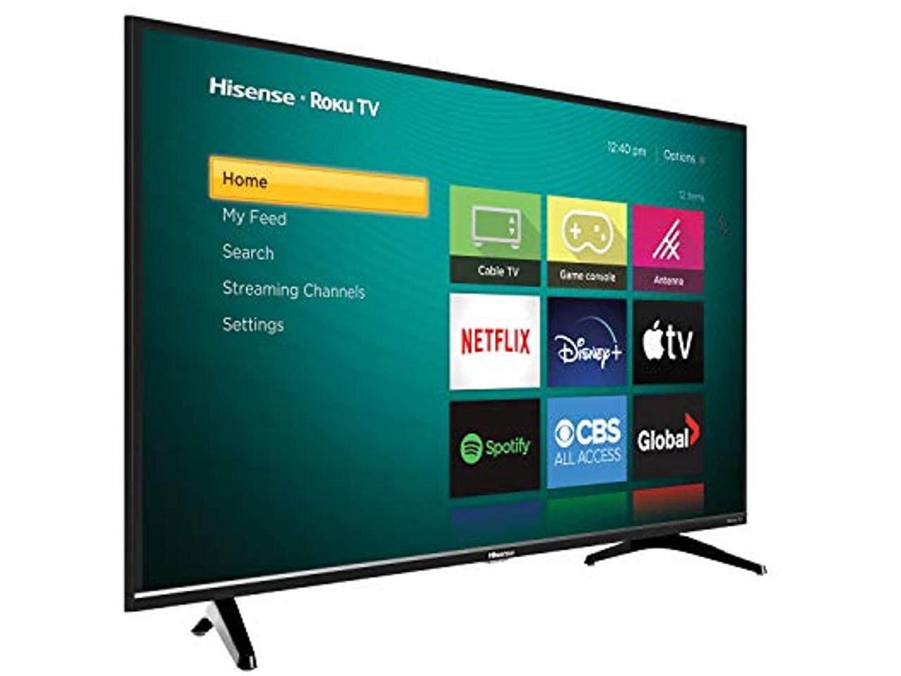Hisense 40H4G- 40 inch Smart Full Array LED 1080P Roku TV with DTS ...