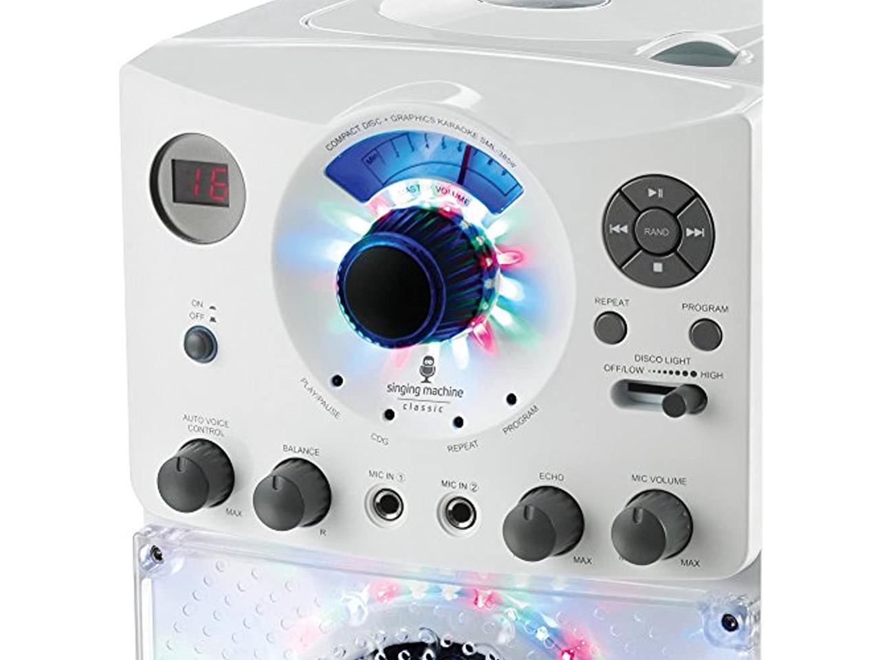 The Singing Machine(R) Sml385btw Bluetooth(R) Karaoke System With Led ...