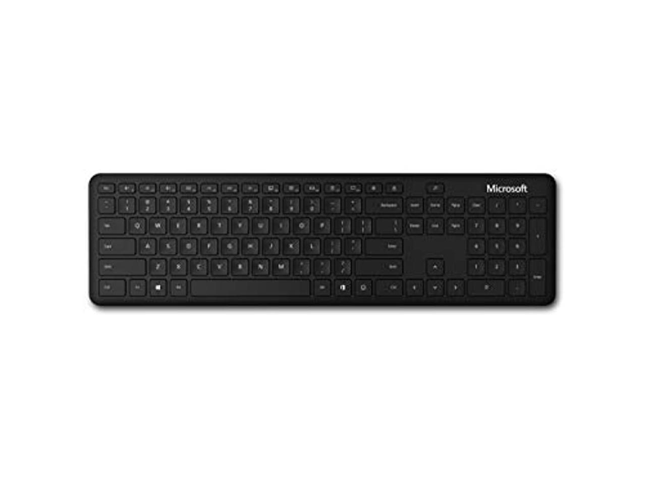 Microsoft Bluetooth Desktop - Matte Black. Slim, Compact, Wireless ...